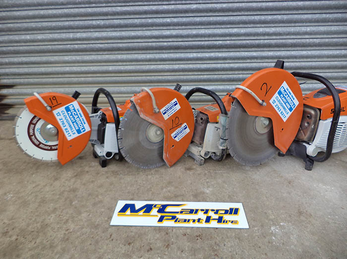 12'' 14" And 16" Concrete Saw Including Diamond Tipped Disc - McCarroll ...