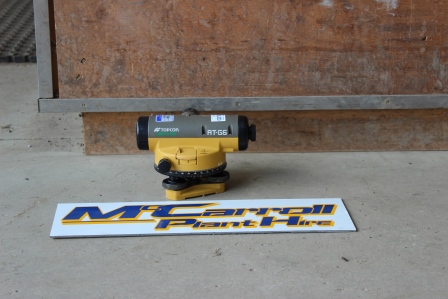 Dumpy Level - McCarroll Plant Hire, Cloughmills