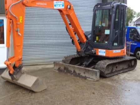 Mini Digger (5 Ton) - McCarroll Plant Hire, Cloughmills
