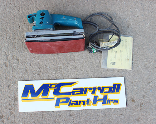 Orbital Sander (Rectangular) - McCarroll Plant Hire, Cloughmills