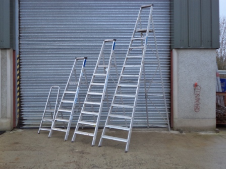 Small Step Ladders (4 Tread) - McCarroll Plant Hire, Cloughmills