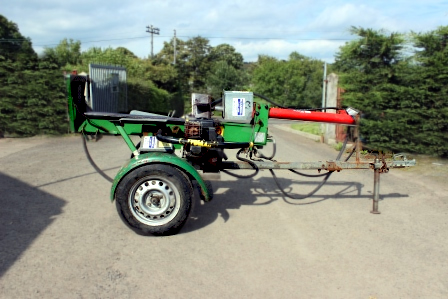 Towable Engined Log Splitter - McCarroll Plant Hire, Cloughmills