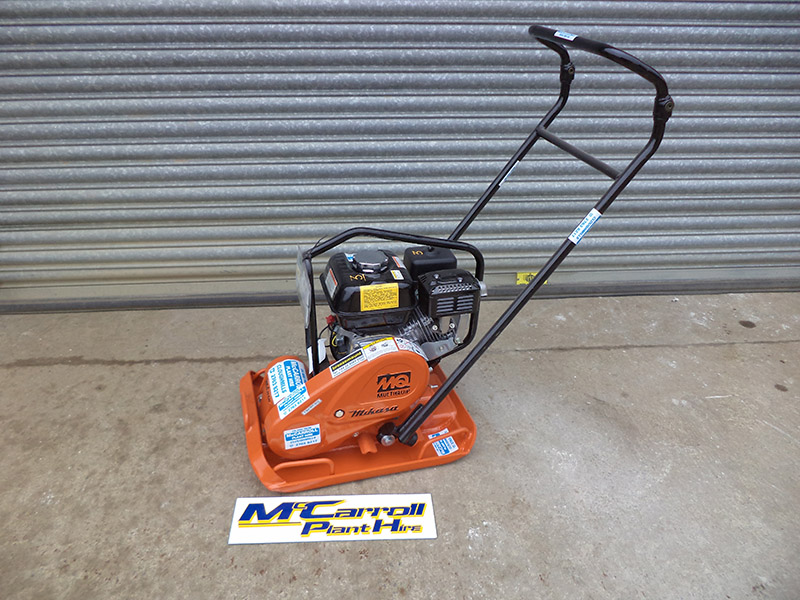 Vibrating Plate - McCarroll Plant Hire, Cloughmills